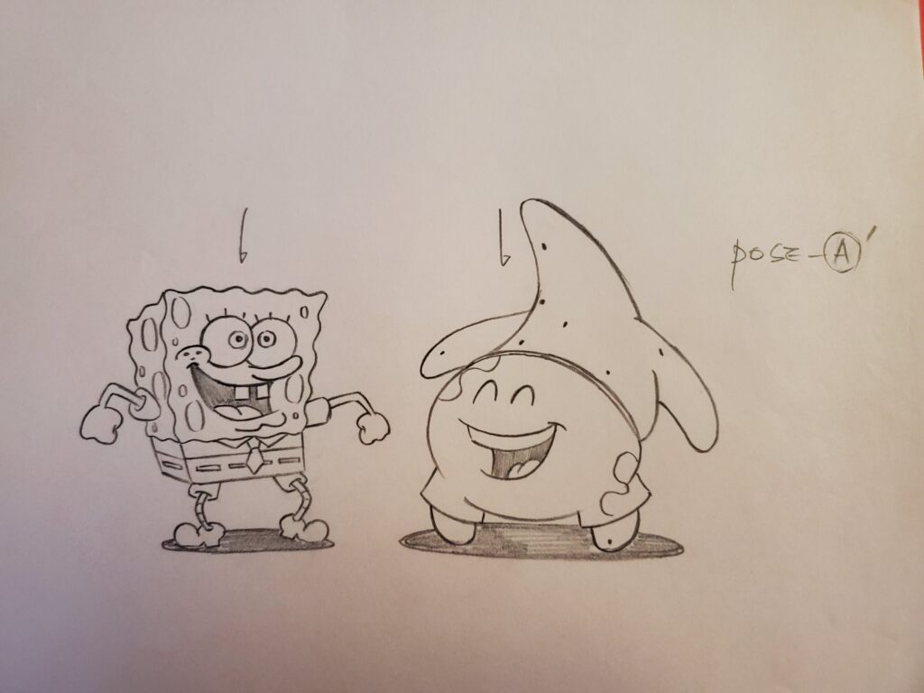 SpongeBob SquarePants Drawing | Animation Art World