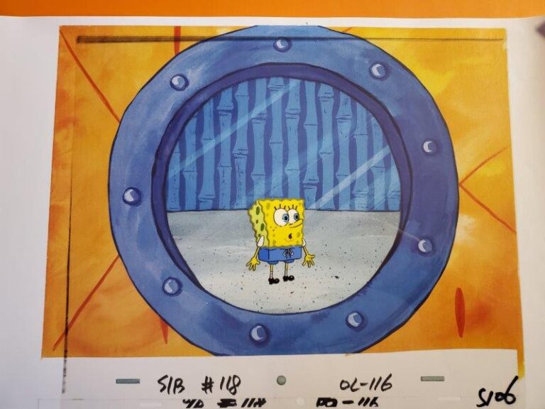 SpongeBob SquarePants Cel | Animation Art World