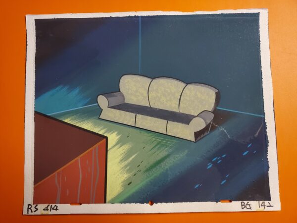 Ren and Stimpy Production Background | Animation Art World